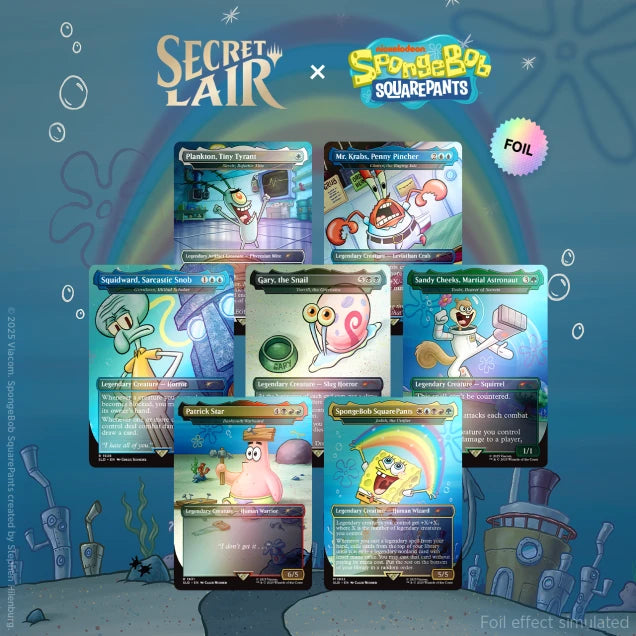 MTG Secret Lair: Drop Series - Secret Lair x SpongeBob SquarePants: Le – Taps Games