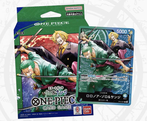 One Piece: Starter Deck - Zoro & Sanji [ST-12] – Taps Games