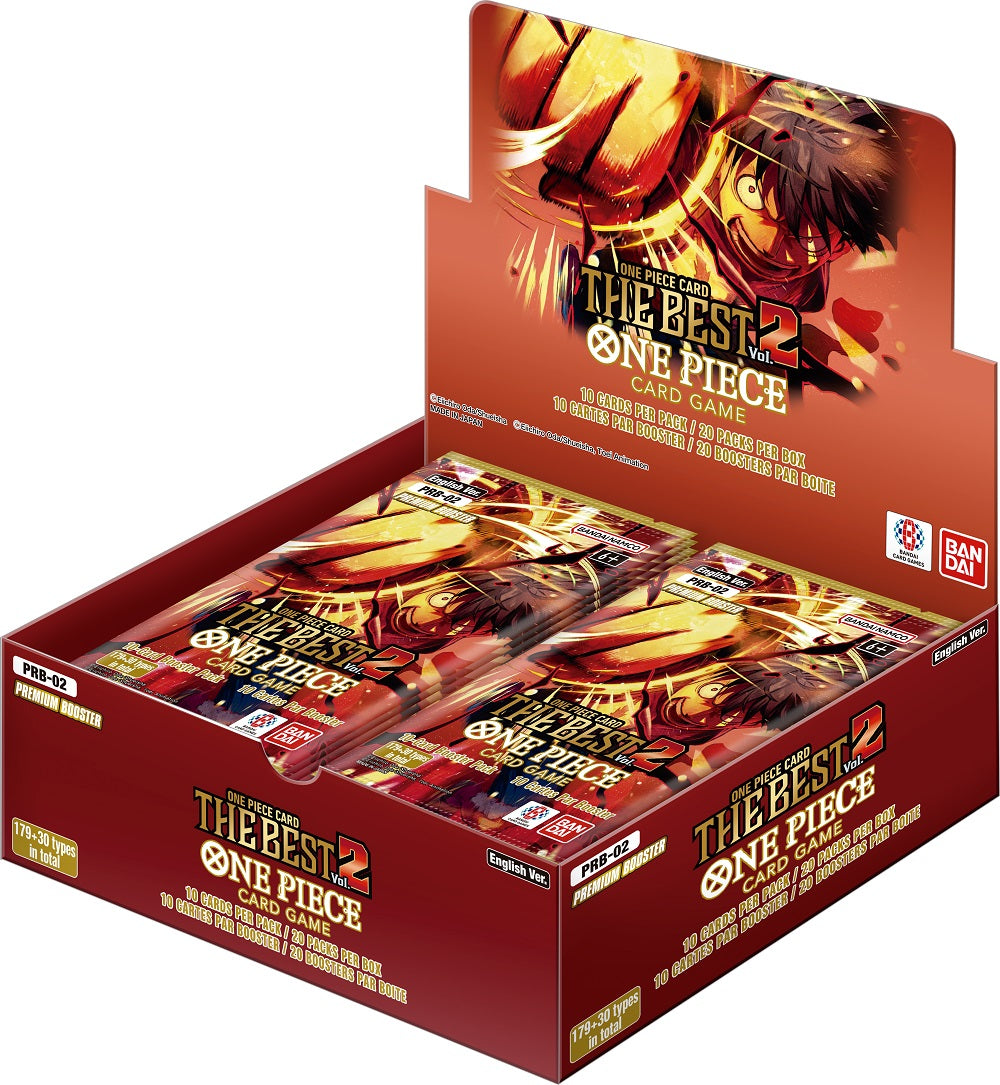 One Piece: Premium Booster The Best Volume 2 - Booster Box [PRB02] (Li ...