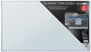 Ultra Pro: Playmat Toploader 24" x 14" 5Ct – Taps Games